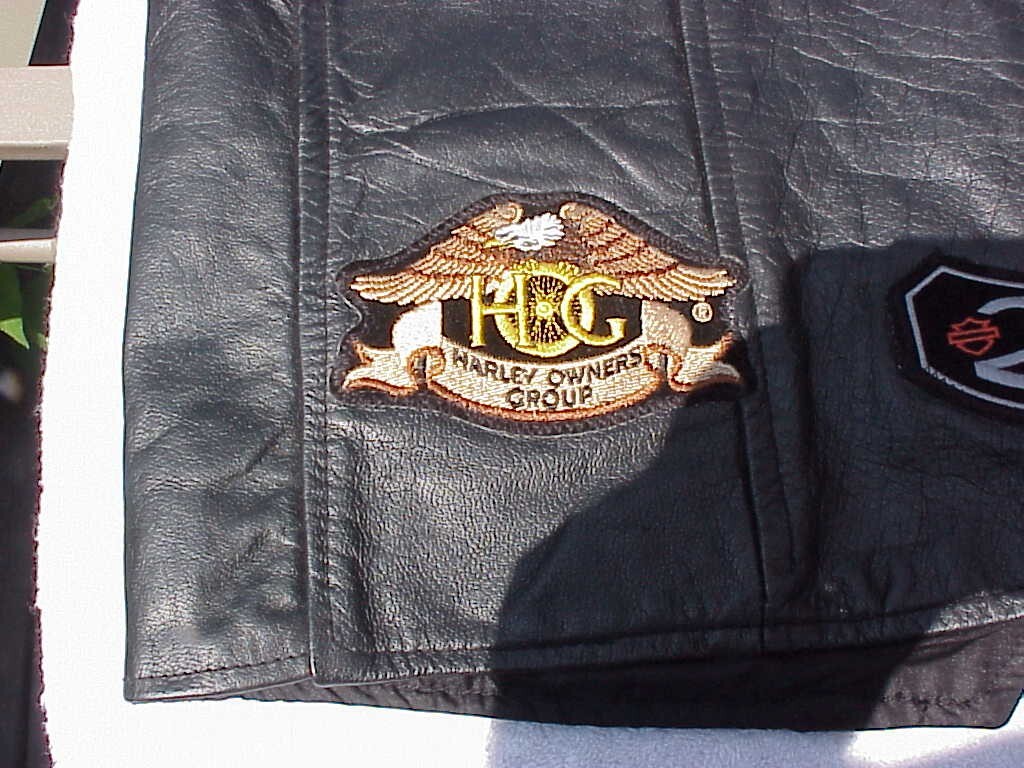 HARLEY DAVIDSON / PRO RIDER LEATHER VEST MENS LARGE … - Gem