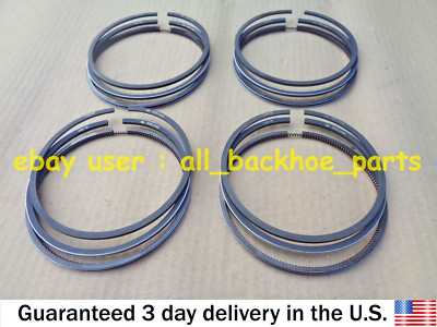 JCB BACKHOE- 4 SETS PISTON RINGS STD 103 MM - TURBO (PART# 320/09299 ...