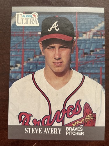 Steve Avery Atlanta Braves 1991 Fleer Ultra Card 1 | eBay