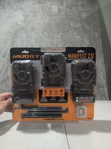 Muddy Outdoors Manifest Verizon Trail Camera MUD-VRZSD-3PK for sale ...