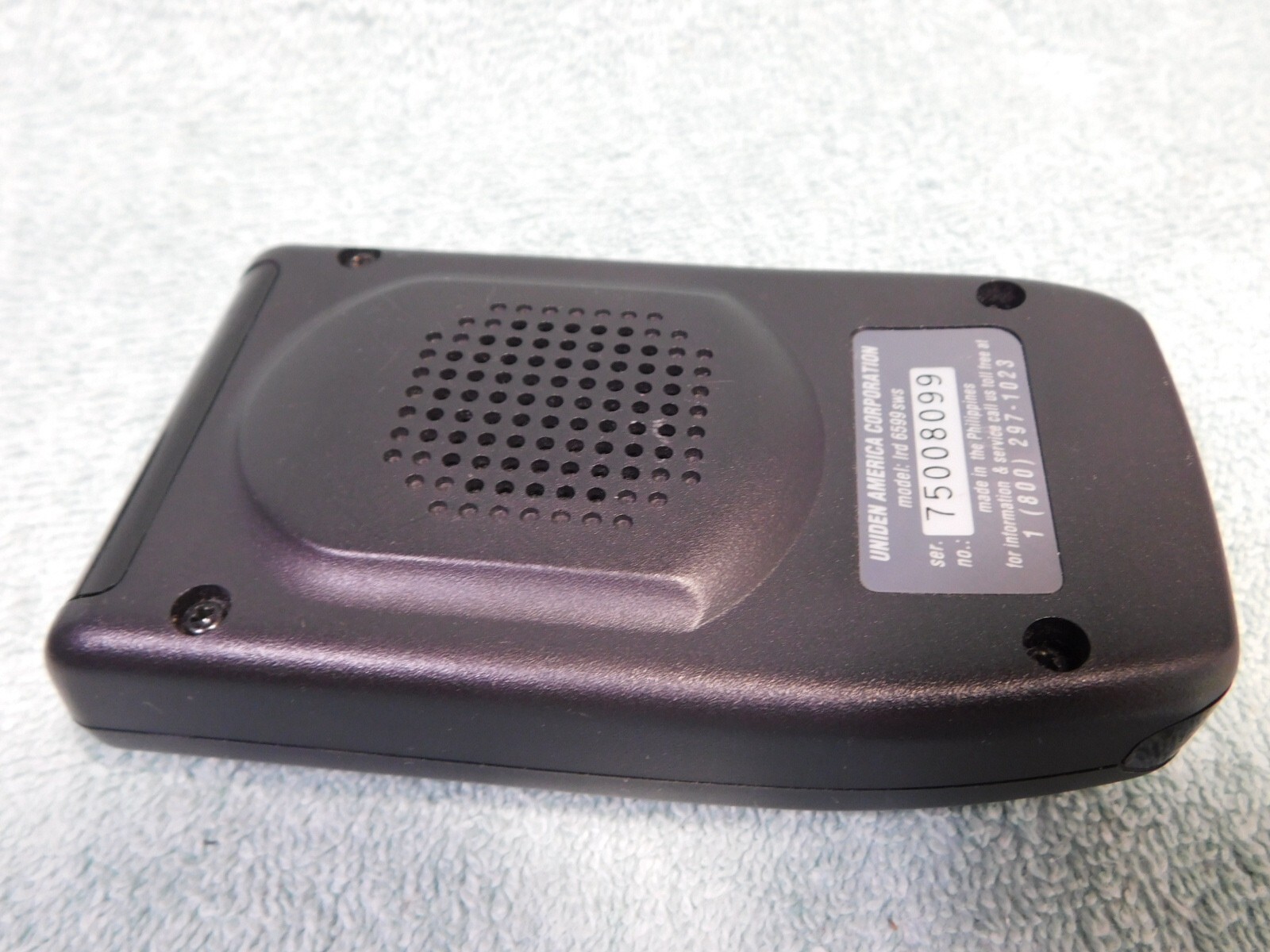 Uniden LRD 6599 360 Laser SWS Superwideband Safety Warning System Radar ...