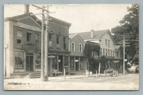 Main Street SODUS New York RPPC Wayne County Antique Photo—Vaughn Tin ...