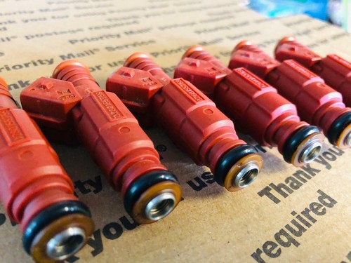 6 - BOSCH 30lb Fuel Injectors VW VR6 Porsche 911 BMW M3 M30 E30 E28 E36 ...