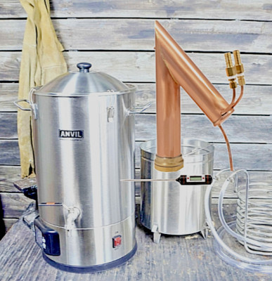 Anvil Foundry 6.5 Gal + Alcoengine Pot Still - Electric All Grain ...