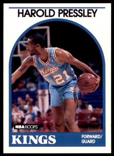 1989-90 NBA Hoops Harold Pressley1025 Sacramento Kings #24 | eBay