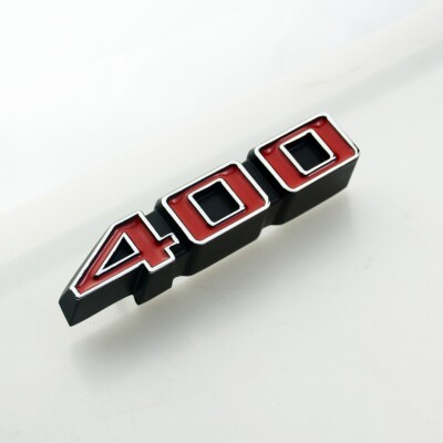 1X 71-75 Fender or Rocker Panel 400 Emblem Badge Nameplate 3986990 ...