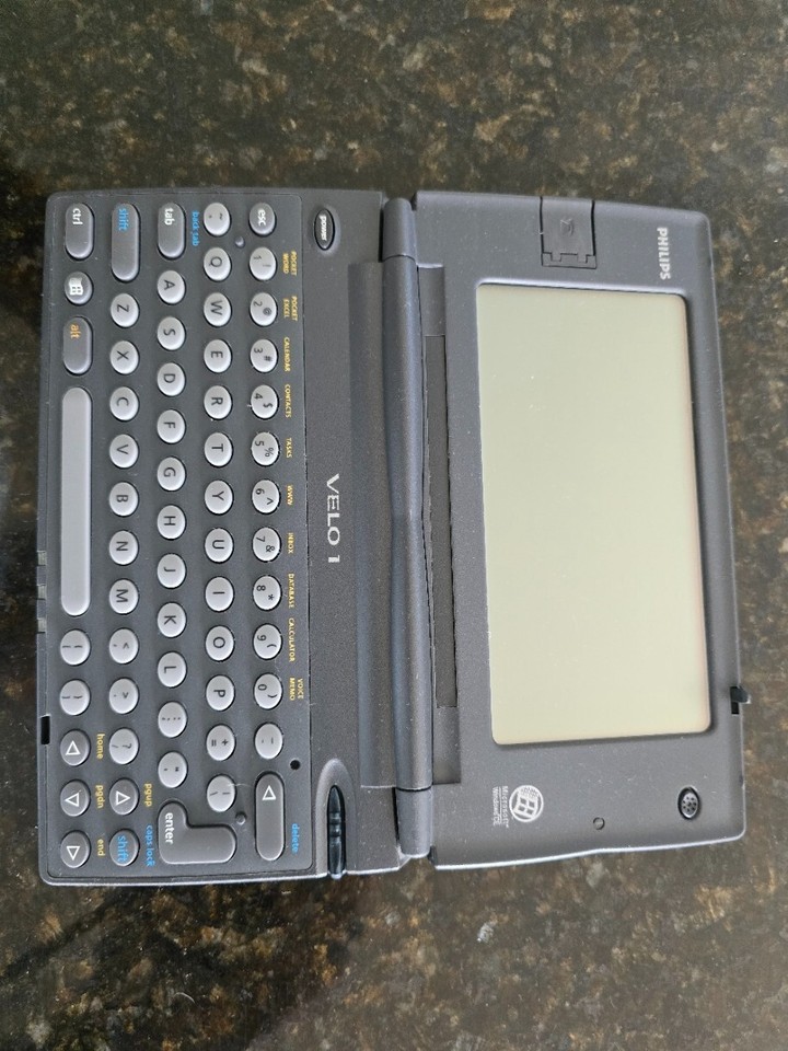 Philips Velo 1 Vintage Handheld PC Windows CE | Pocket Laptop 4MB | eBay