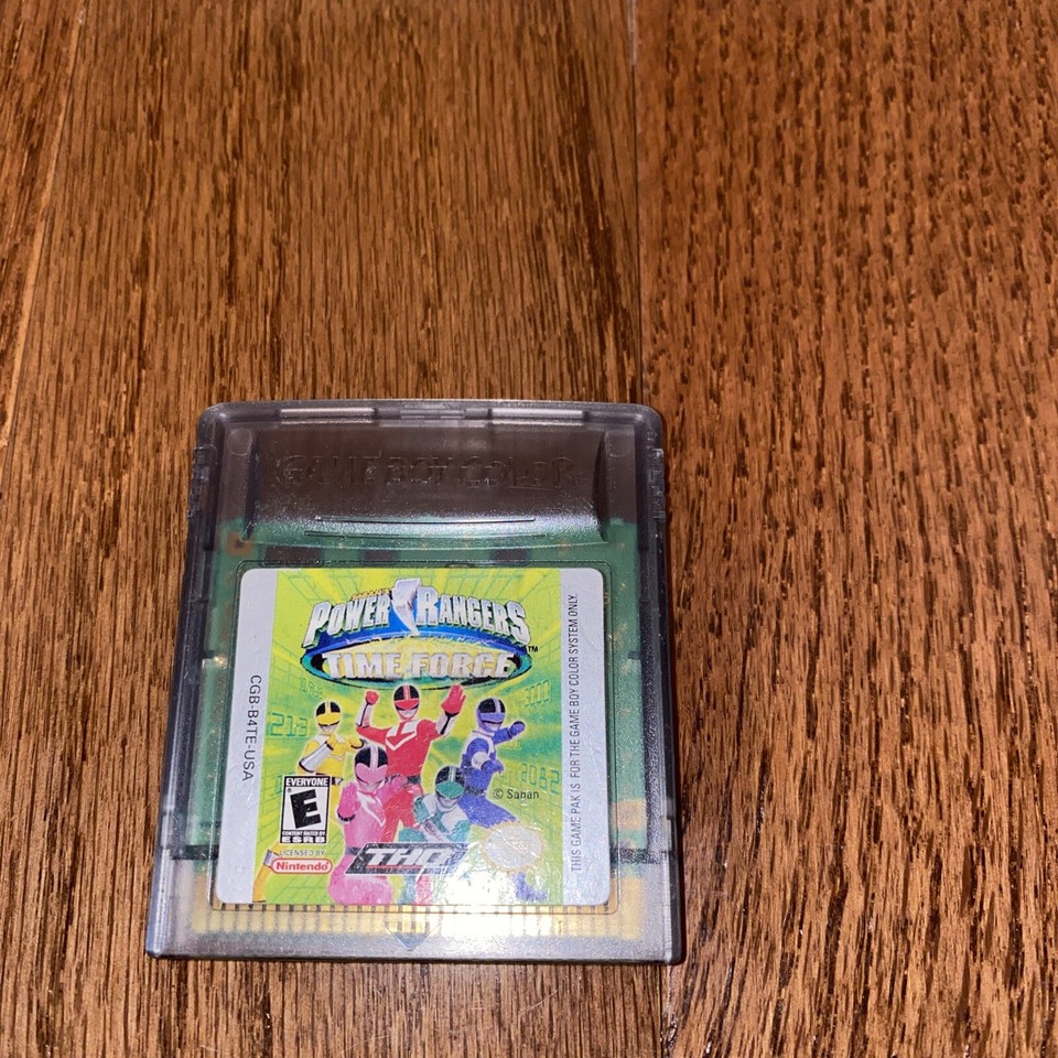 Power Rangers Lightspeed Rescue (Gameboy Color Game Boy GBC) Cart GREAT ...