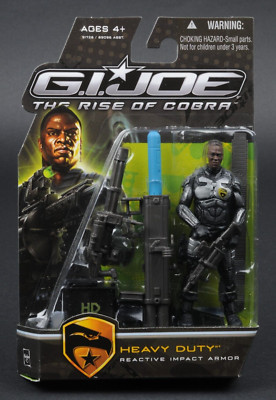 2009 Hasbro GI Joe The Rise of Cobra Heavy Duty Reactive Impact Armor ...