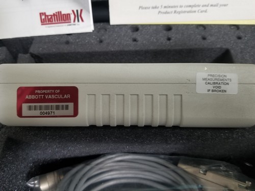 Ametek/Chatillon DFE Series Industrial Handheld Digital Force Gauge ...