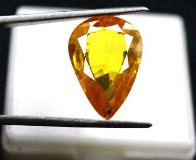 Big Sale Natural AA Shiny Yellow Spinel 37.50 Ct EGL Certified Gemstone ...