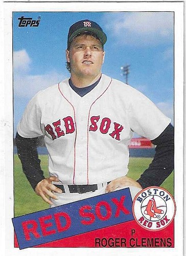 Roger Clemens 2001 Topps 1985 Topps Rookie Reprint (D403) | eBay