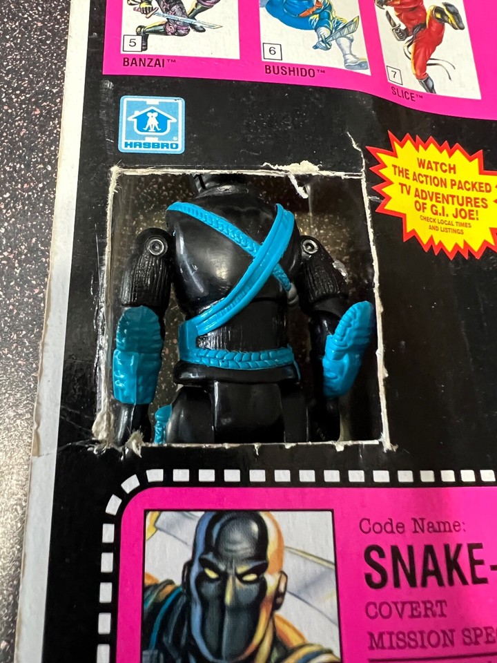 G.I. Joe Ninja Force SNAKE-EYES (Hasbro, 1992) Action Figure | eBay