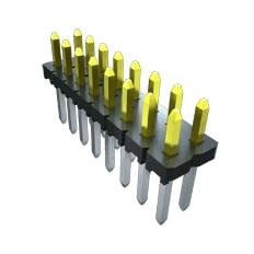 4Pcs TLW-104-06-G-D Headers & Wire Housings .100 Low Profile Terminal ...