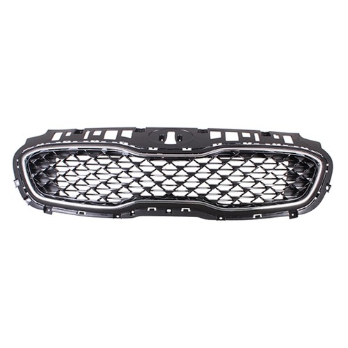 New OE Black W/Chrome Frame Front Upper Grille Replaces 86350D9610 One ...