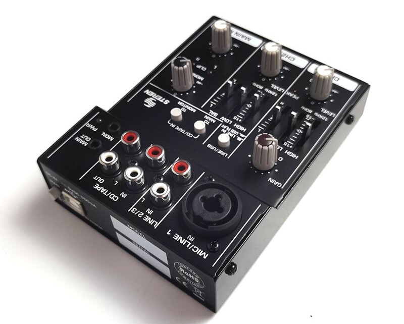 Steren USB Portable Mixer Perfect For Using In Computer Audio&Vidio USA ...