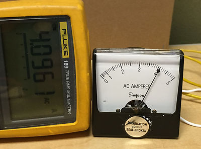 Amp & Voltmeters - Simpson Model