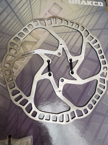 BRAKCO DISC BRAKE ROTOR JAPAN 410 STEEL SOLID SUIT AVID HAYES SHIMANO ...