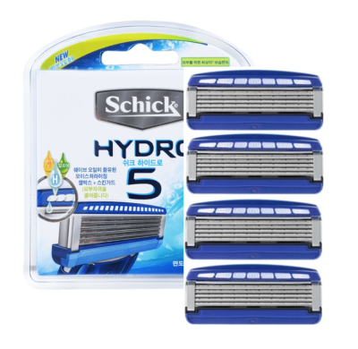 Schick Hydro 5 PREMIUM Razor Blades-4 Refill Cartridges | eBay