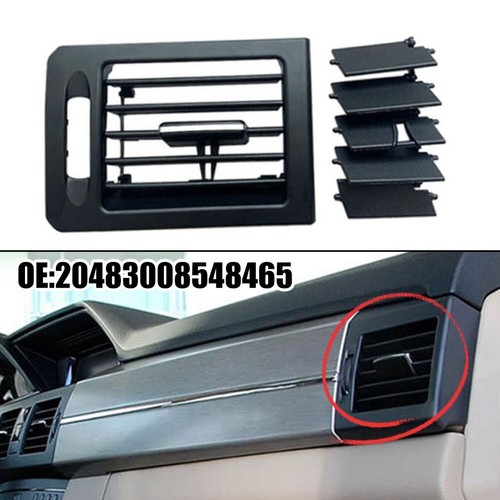 Black ABS Plastic Conditioning Vent Outlet for Mercedes CClass 0811 ...