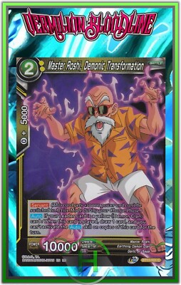 Master Roshi, Demonic Transformation - BT11-101 C FOIL - RE - 2nd ED ...
