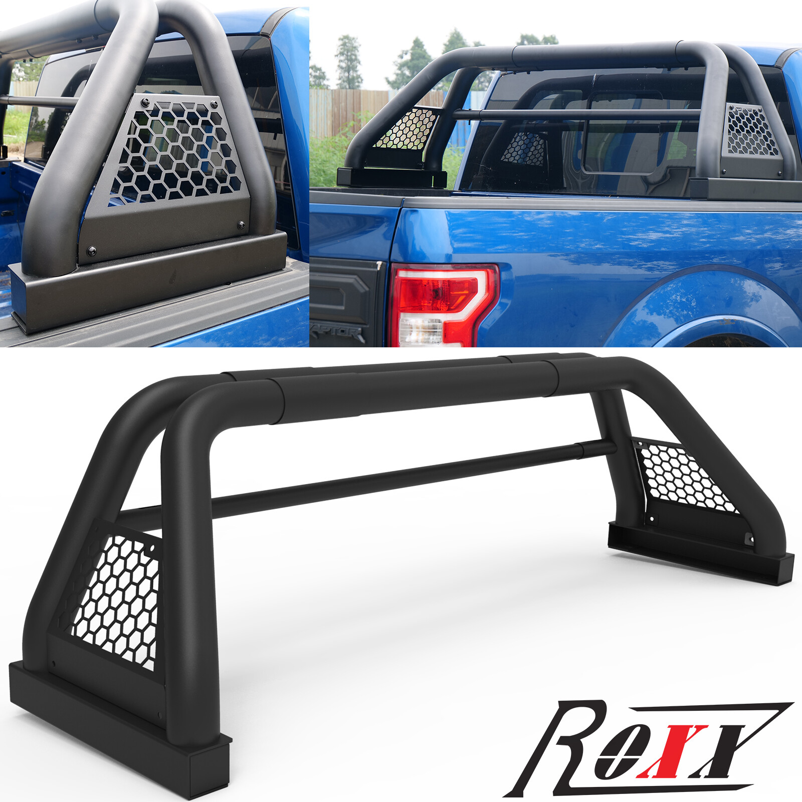 2015-2023 Ford F150 99-23 Ford F250/F350 Sport Roll Bar Chase Rack Bed ...