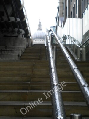 Photo 6x4 Steps of the Millennium Bridge EC4 London c2009 | eBay UK