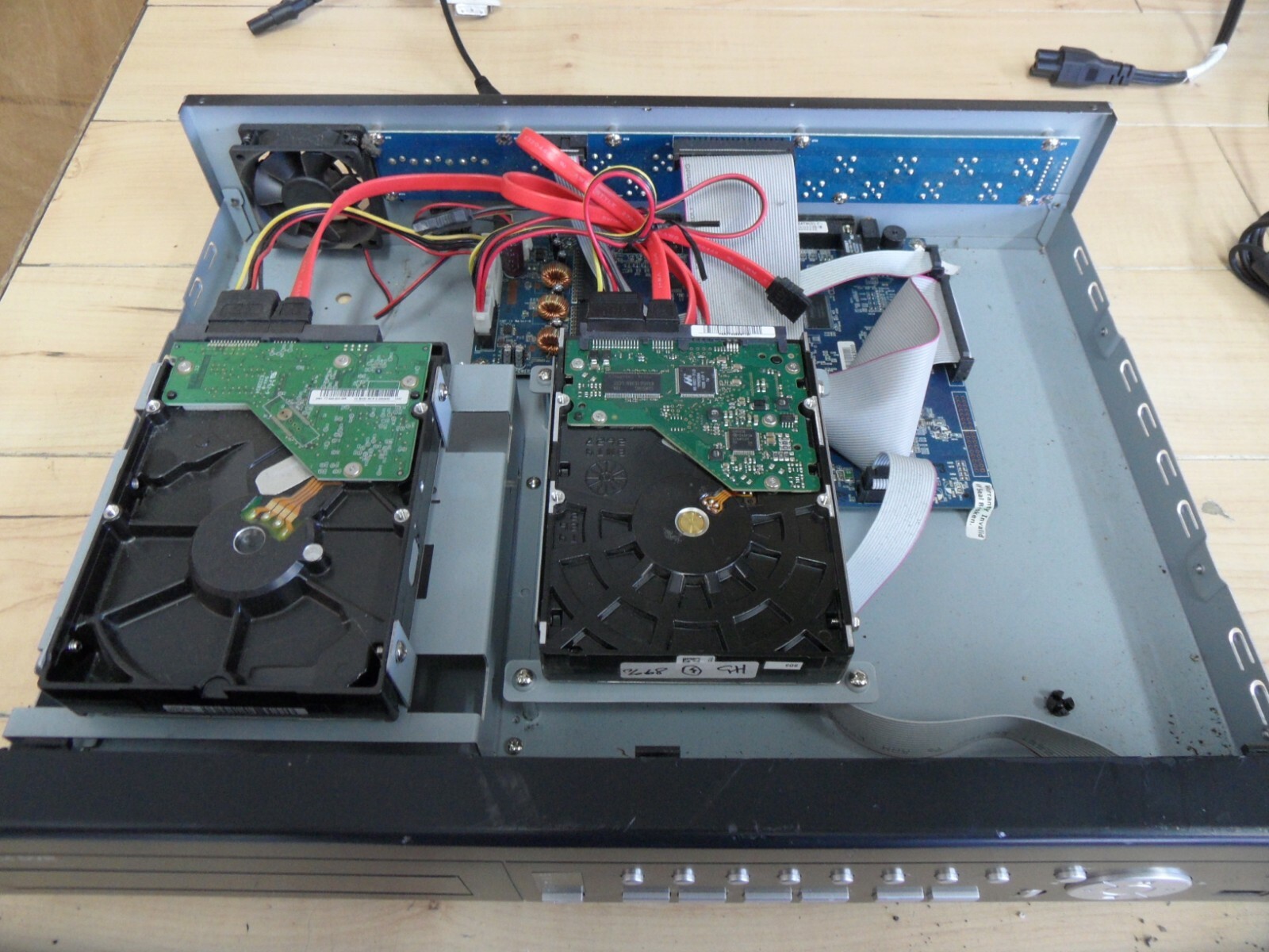 DVR9208 8 Channel Video Recorder - With 2 Hard Drives One Is 1.5TB | eBay