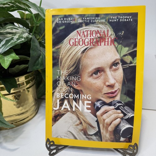 National Geographic Magazine October 2017 Making Of An Icon: Jane ...