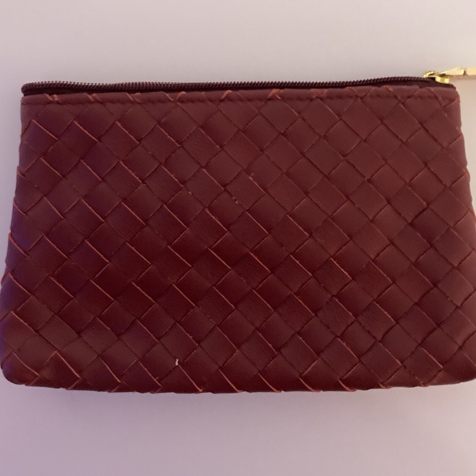 Misuri Firenze Handmade Genuine, Italian Leather Clutch Purse Braided ...