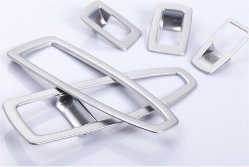 4PCS Chrome Window Shift Frame Decor Trim BMW Series 3/4 3GT F30 F34 ...