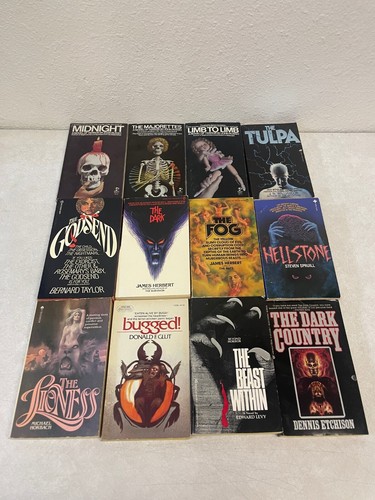 Vintage Paperback Horror Novels 70's-80's Rare Paperbacks from Hell | eBay