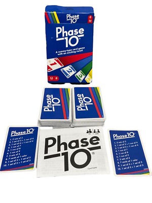 Phase 10 by Mattel Games - A rummy-type card game with an exciting ...