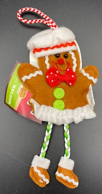 Cracker Barrel Christmas Gingerbread Girl Chef Silverware Holder Pouch ...