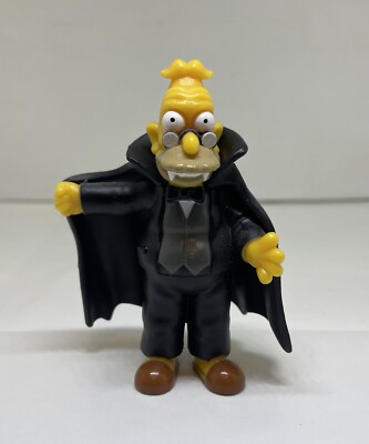 Burger King Grandpa Simpson Vampire Figure Treehouse of Horror Used | eBay