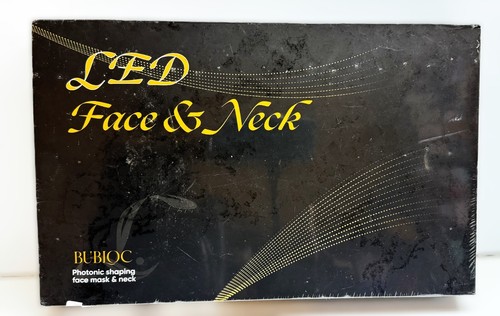 Bubloc Photonic Shaping LuxRenew Led Face and Neck Mask Factory Sealed ...