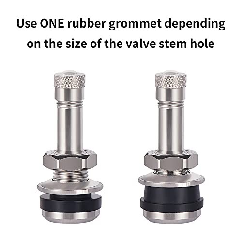 4 PCS TR416 Metal Valve Stems, High Pressure Tire Valve Stems Outer ...