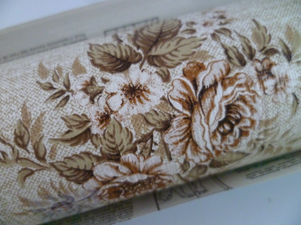 Lot 3 Roll Norwall Signature Wallpaper Wall Covering Floral Vinyl ...