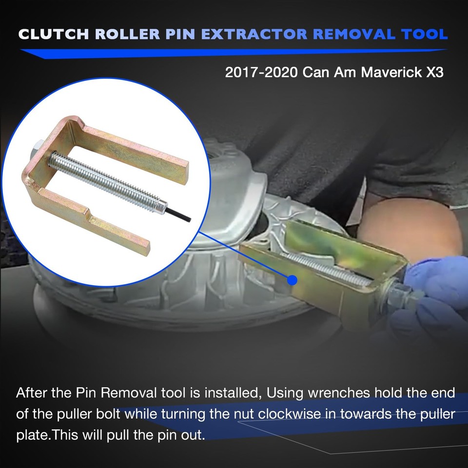Roller Pin Removal Tool - Clutch Roller Pin Extractor Removal Tool ...