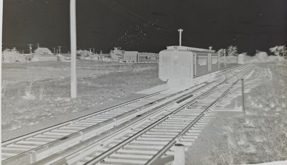 4 1952 STATEN ISLAND RAPID TRANSIT Photo NEGATIVES SIRT New York NYCTA ...