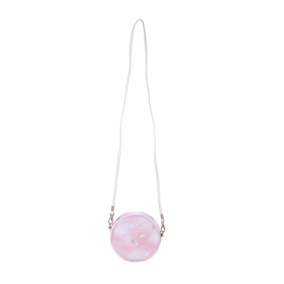 Simple Unicorn Round Bag Mini Girl Heart Shoulder Bag Women Girls ...