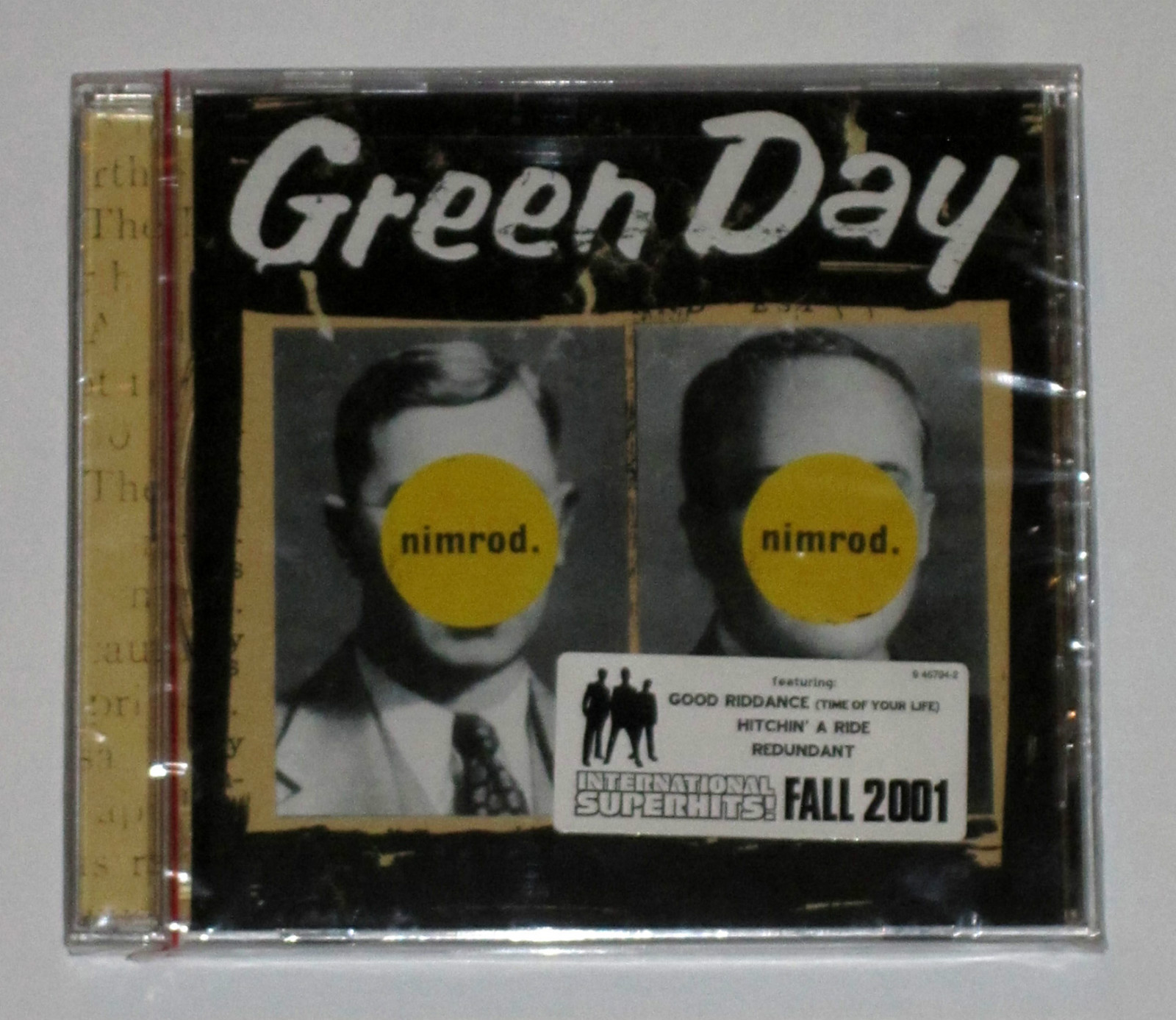 GREEN DAY - NIMROD CD FROM 1997, NEW AND FACTORY SEALED, PUNK ROCK ...
