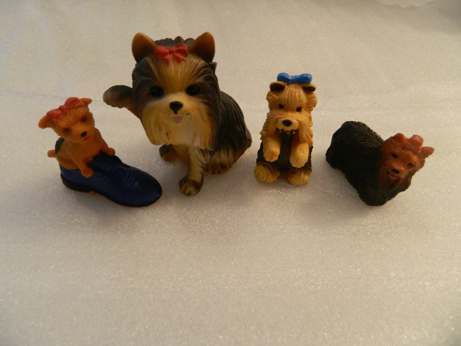 Yorkshire Terrier Yorkie Dog 4 Piece Vinyl/Resin/Plastic | eBay