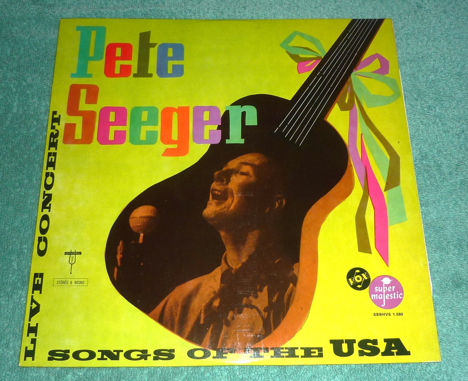 VINYL LP by PETE SEEGER "SONGS OF THE USA" (1965) FRANCE / FOLK ...