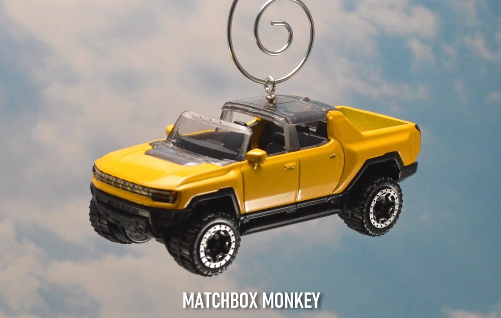 Electric EV Hummer H3 SUT Truck 4x4 Custom Christmas Ornament Emblem ...