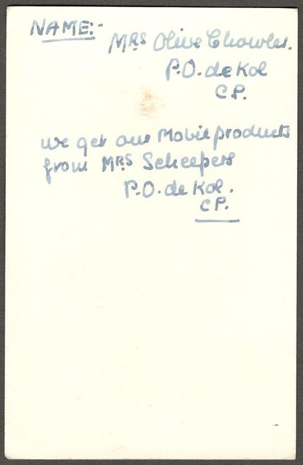 South Africa 1966 1 1/2c Bull illus postal card KRUGER STATUE, PRETORIA ...