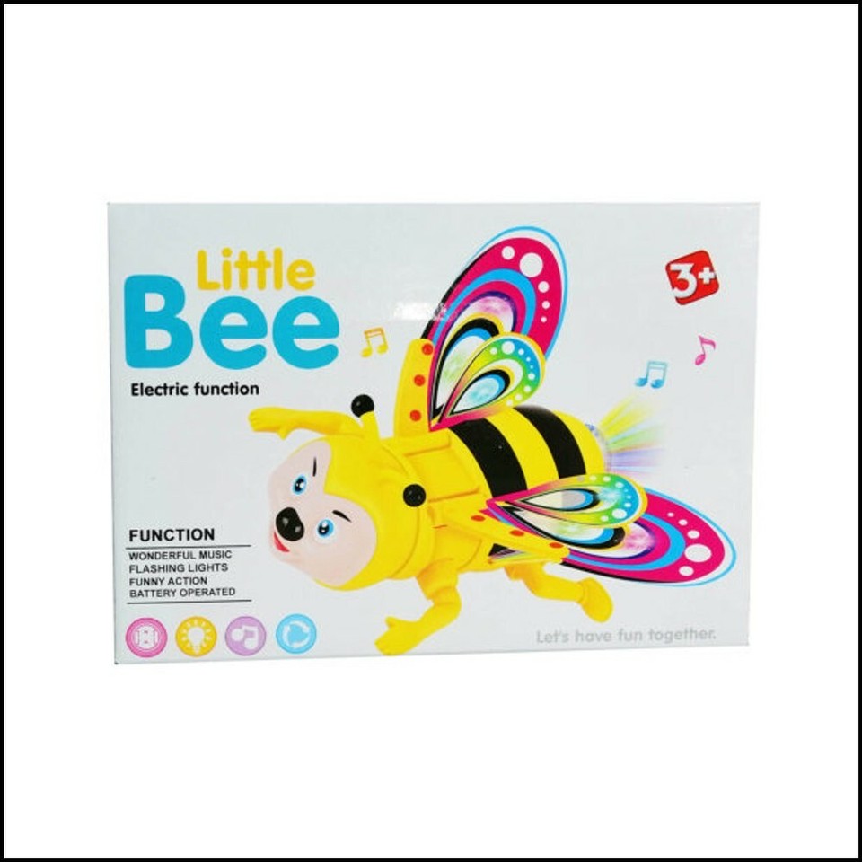 Electric Fun Action Dance Music Flashing Light Little Bee Toy Baby Girl ...