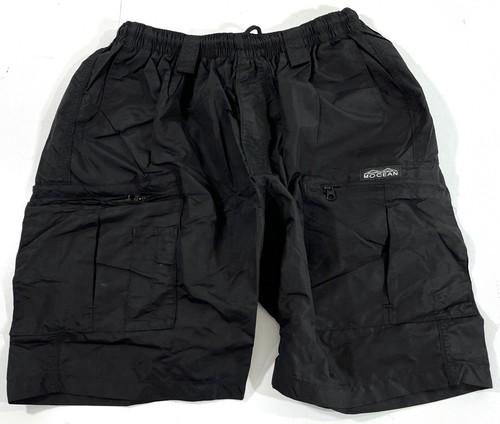 NEW MEDIUM MENS MOCEAN LONG PURSUIT PADDED BIKE SHORTS 1020 BLACK ...