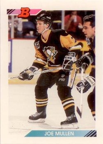 #58 Joe Mullen - Pittsburgh Penguins - 1992-93 Bowman Hockey | eBay