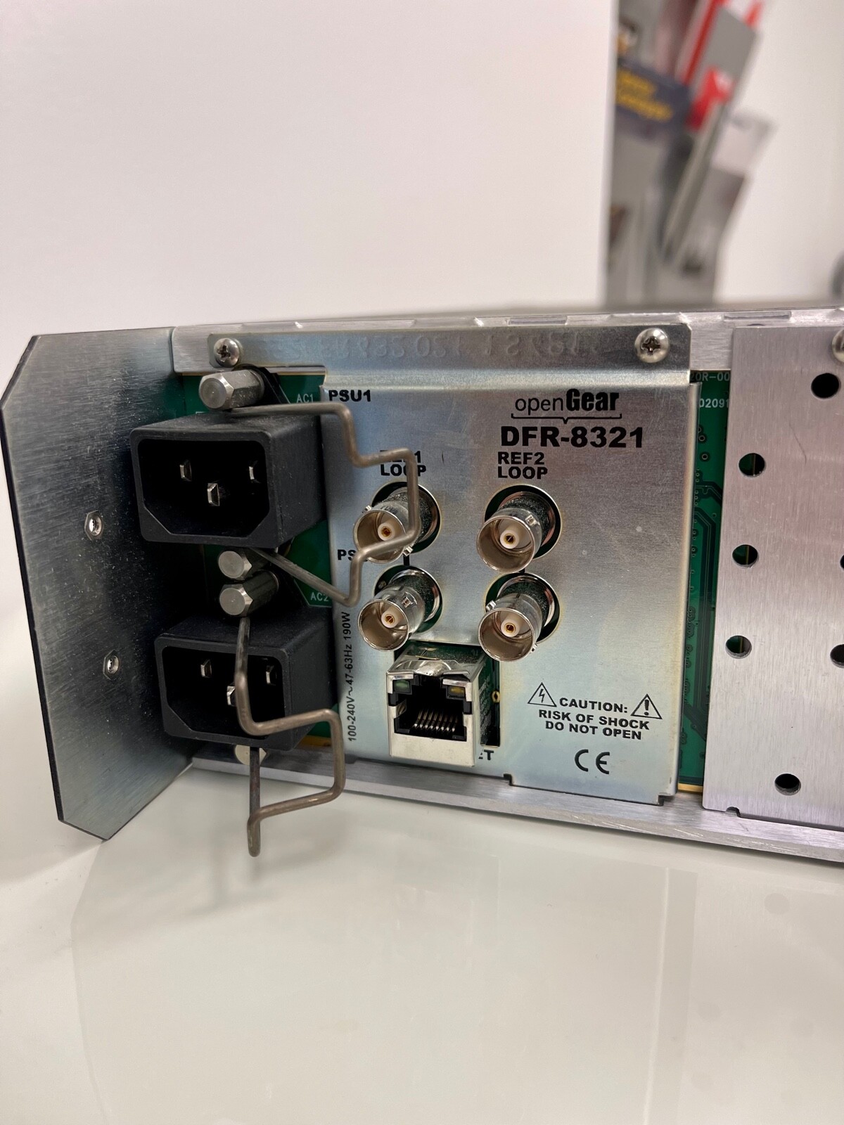 COBALT OpenGear DFR-8321 CN Frame w/ Network Controller MFC-8320-N + 2 ...